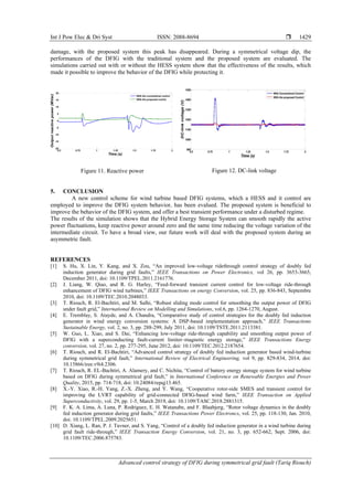 Advanced control strategy of DFIG during symmetrical grid fault | PDF