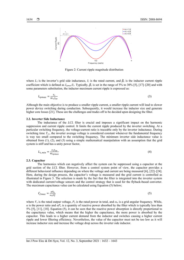 LCL filter design for grid-connected single-phase flyback microinverter ...