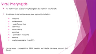 pharyngotonsillitis causes and diffrent treatment.pptx