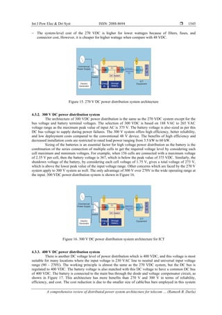 A comprehensive review of distributed power system architecture for telecom and datacenter ...