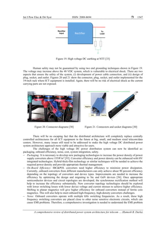A comprehensive review of distributed power system architecture for ...