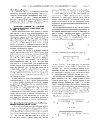 Guide for Obtaining Cores and Interpreting Compressive Strength Results ...