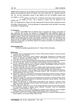 Energy-Efficient Compressive Data Gathering Utilizing Virtual Multi-Input Multi-Output | PDF