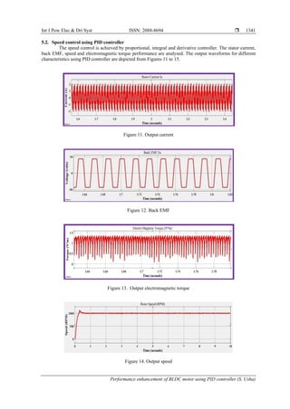 Performance enhancement of BLDC motor using PID controller | PDF