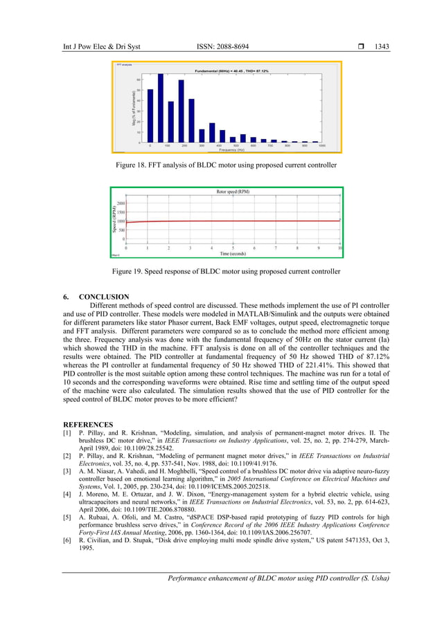 Performance Enhancement Of Bldc Motor Using Pid Controller Pdf