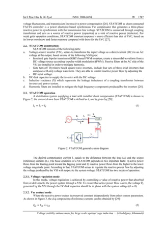 Voltage stability enhancement for large scale squirrel cage induction generator based wind ...