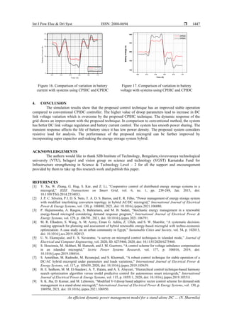 An efficient dynamic power management model for a stand-alone DC Microgrid using CPIHC technique ...