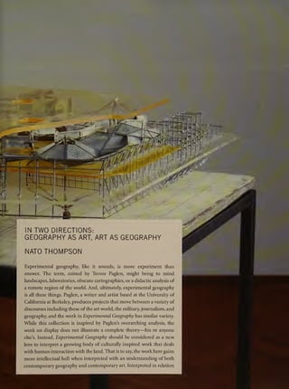 Experimental Geography Radical Approaches To Landscape Cartography And ...