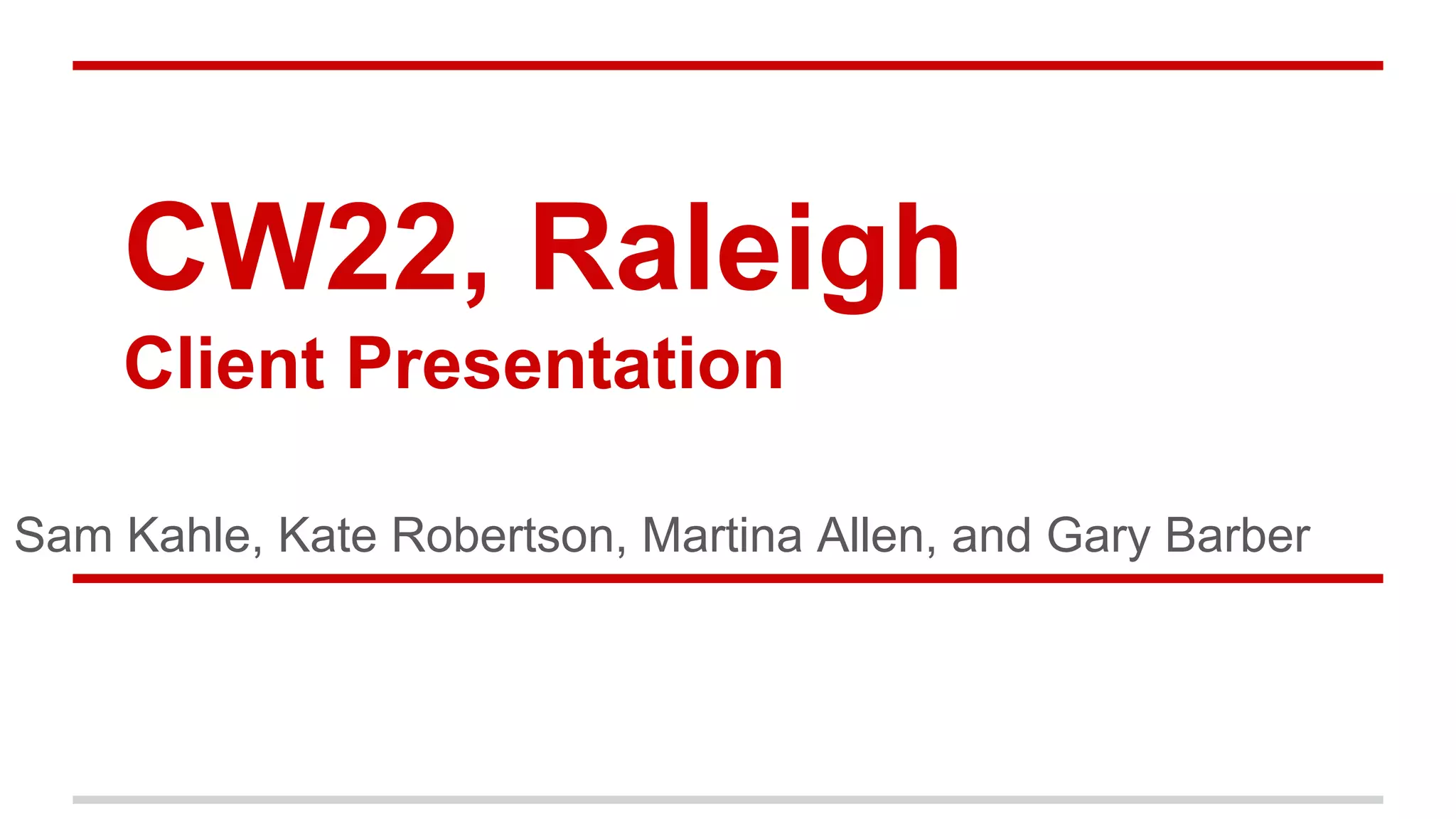 CW Presentation | PDF | Social Networking | Internet