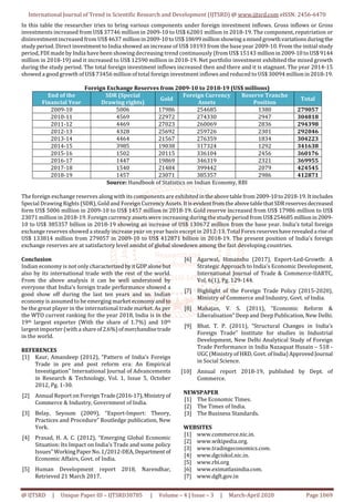 An Analysis on India’s Foreign Trade | PDF