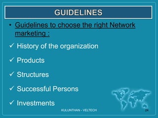 NETWORK MARKETING SEMINAR | PDF