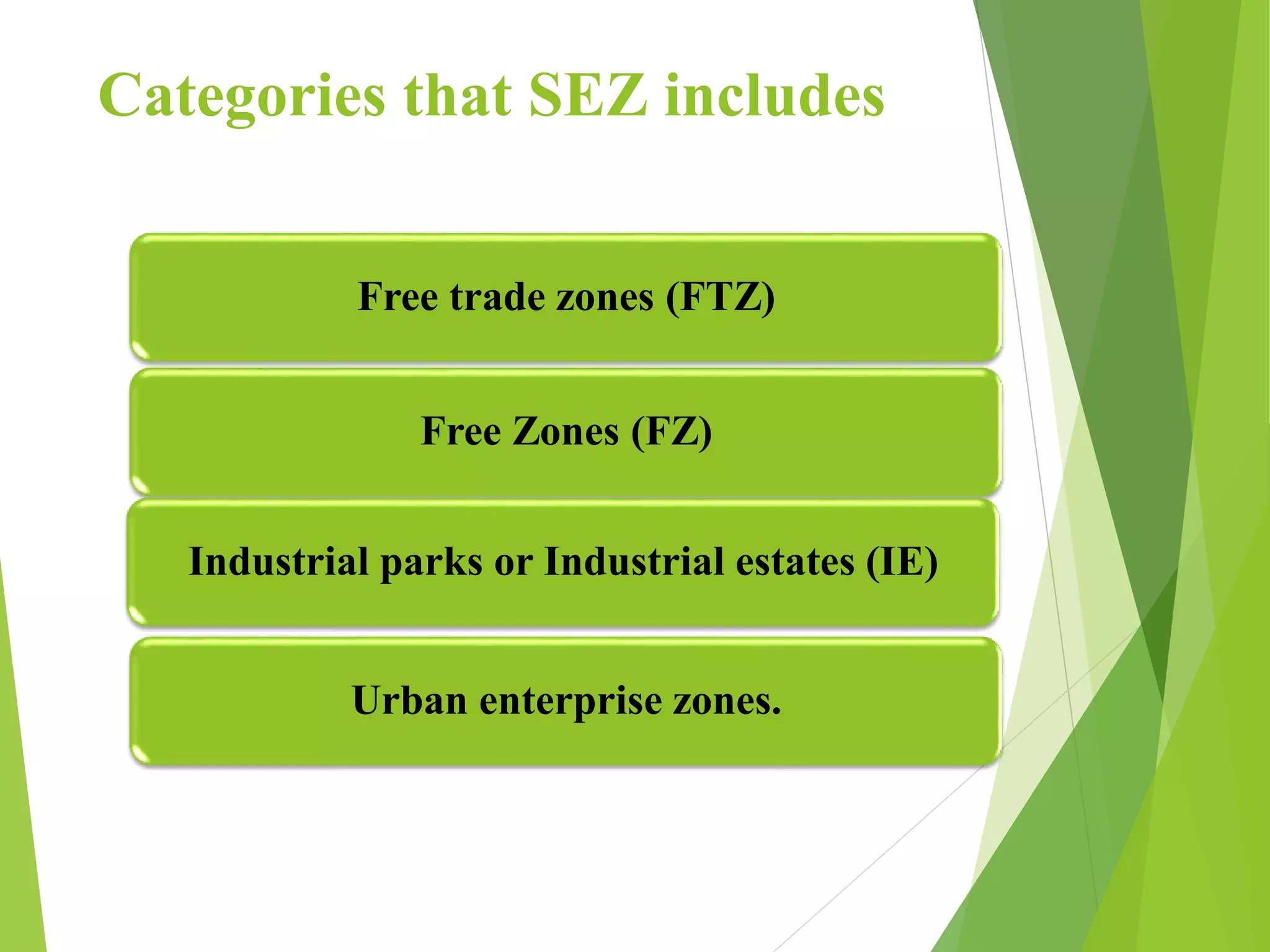 Special Economic Zones (India) | PPTX
