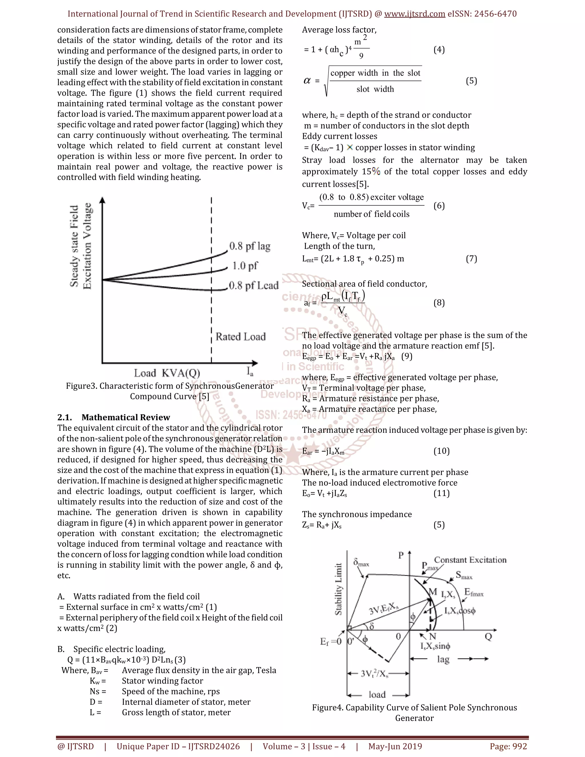 Compatibility Design Of Non Salient Pole Synchronous Generator Pdf