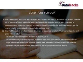 5 Instances FFI's need to be aware of while determining the scope of ...