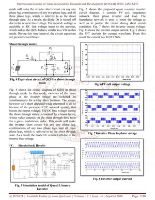 Feasibility Study of Modified Quasi Z Source Inverter for Solar PV Technology | PDF | Power and ...