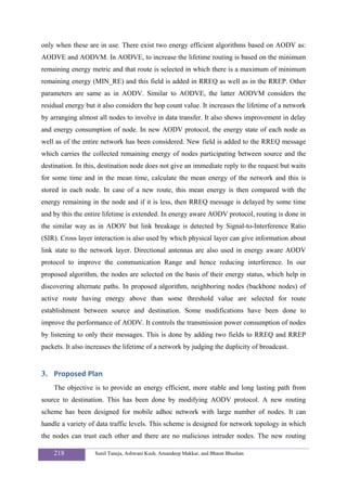 Power Management in Mobile Adhoc Network | PDF