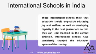 Why International schools different from other schools? | PPTX