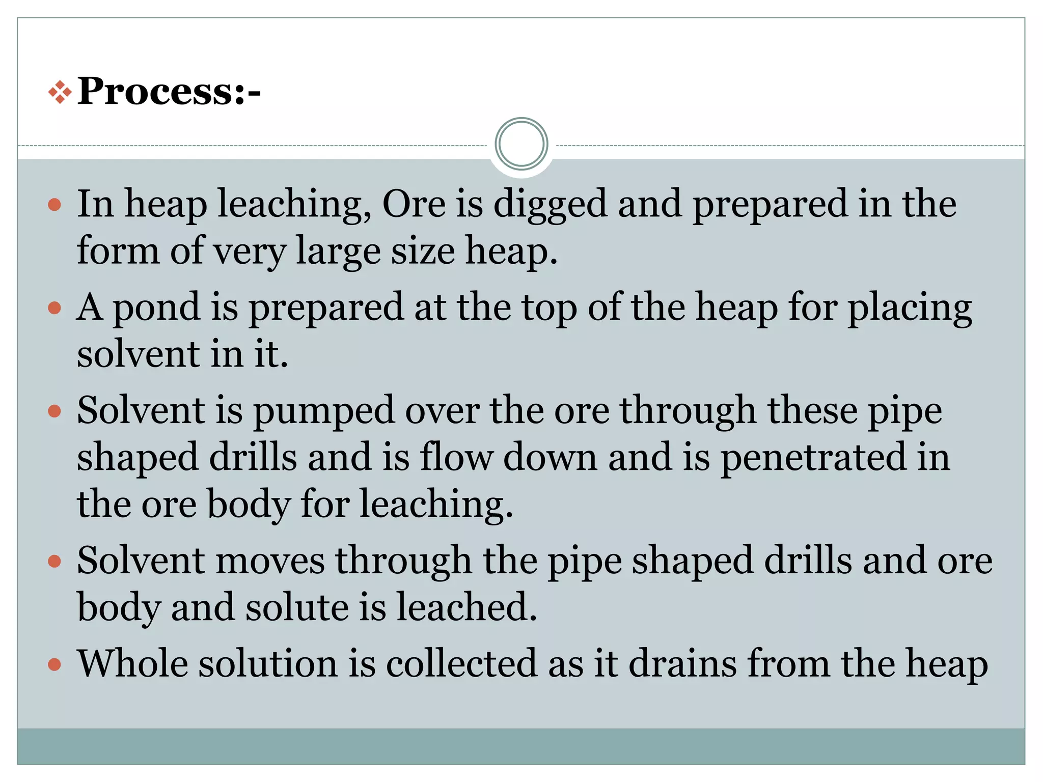 LEACHING CONCEPT, TECHNIQUE AND SINGLE AND MULTISTAGE LEACHING | PPTX