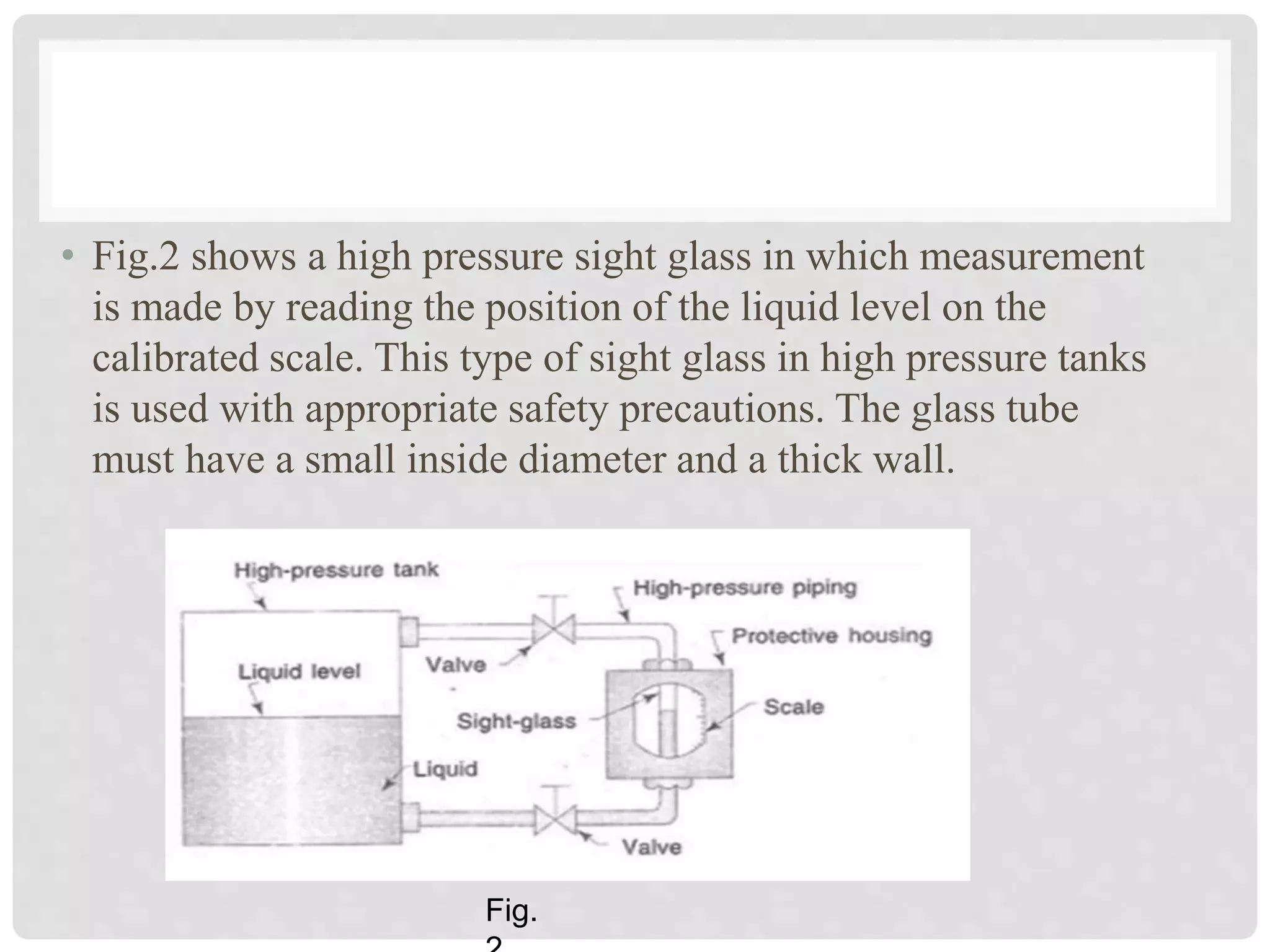 LEVEL MEASUREMENT: DIRECT METHOD | PPTX