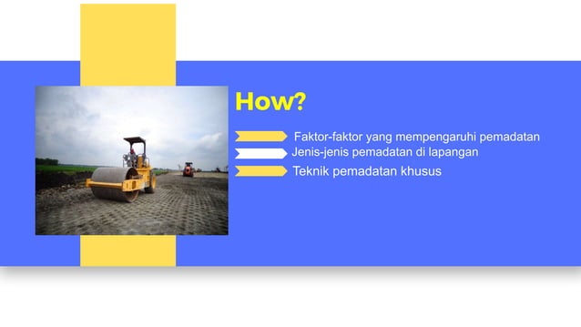 macam-macam metode, alat, pengertian, serta tujuan pemadatan tanah | PPTX