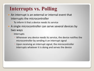 Micro controller 8051 Interrupts | PPTX
