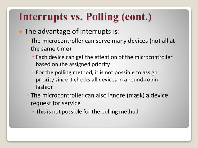 Micro controller 8051 Interrupts | PPTX | Operating Systems | Computer Software and Applications