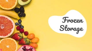 Principle of Food Preservation; Canning, Frozen Storage and Acidulants ...