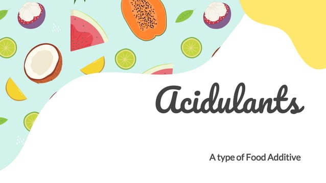 Principle of Food Preservation; Canning, Frozen Storage and Acidulants ...