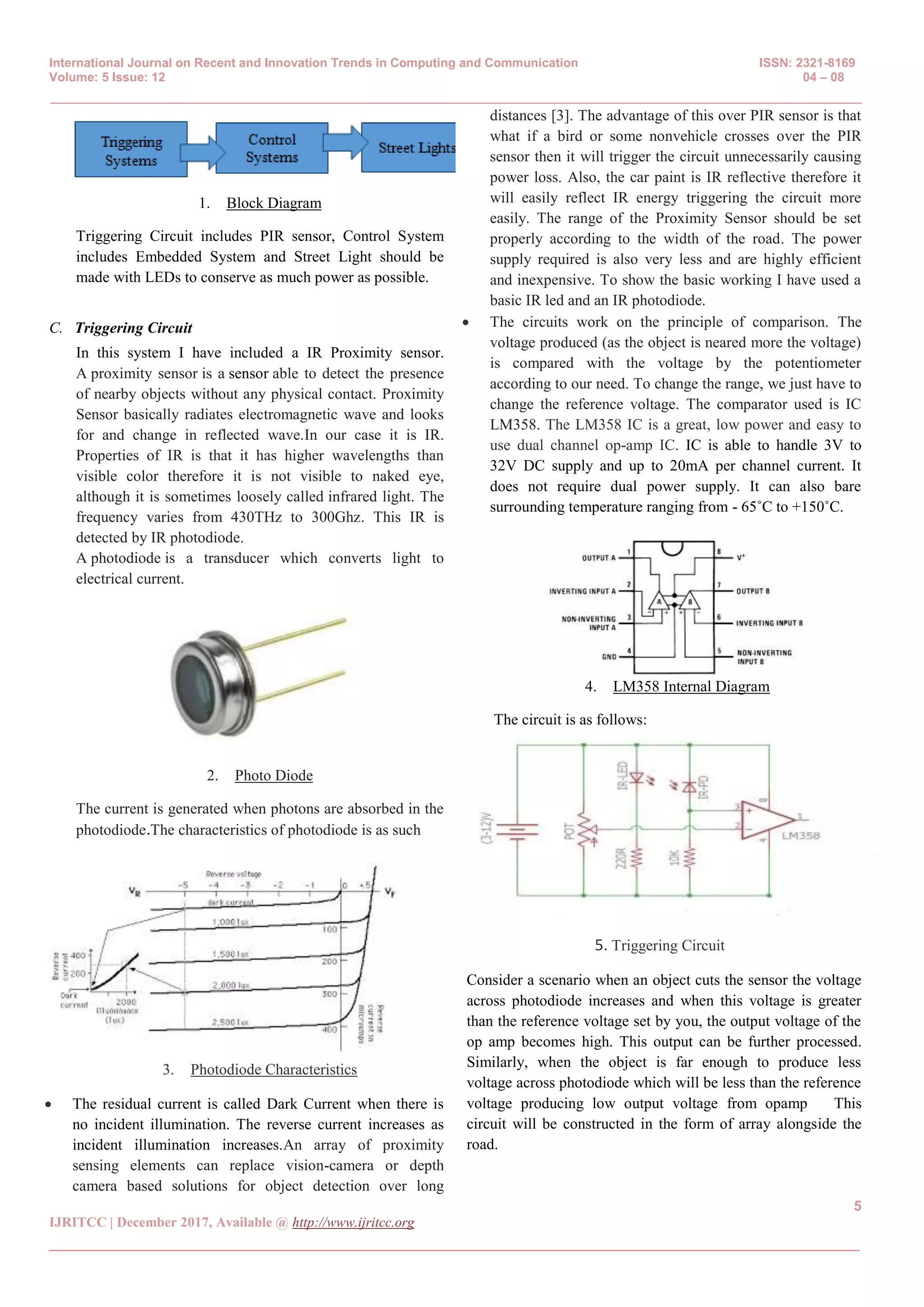 Smart Street Light System using Embedded System | PDF