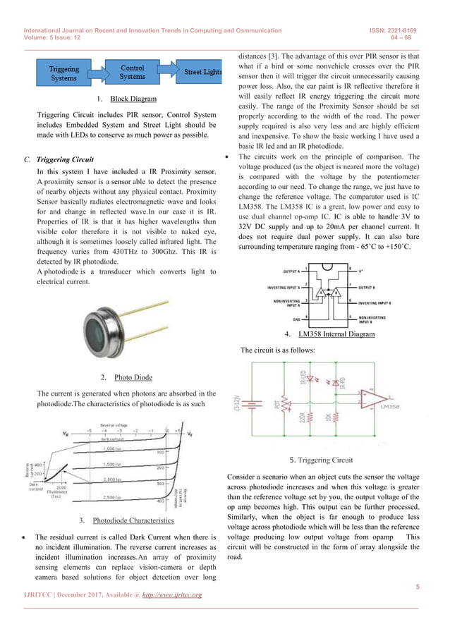 Smart Street Light System using Embedded System | PDF | Internet of ...