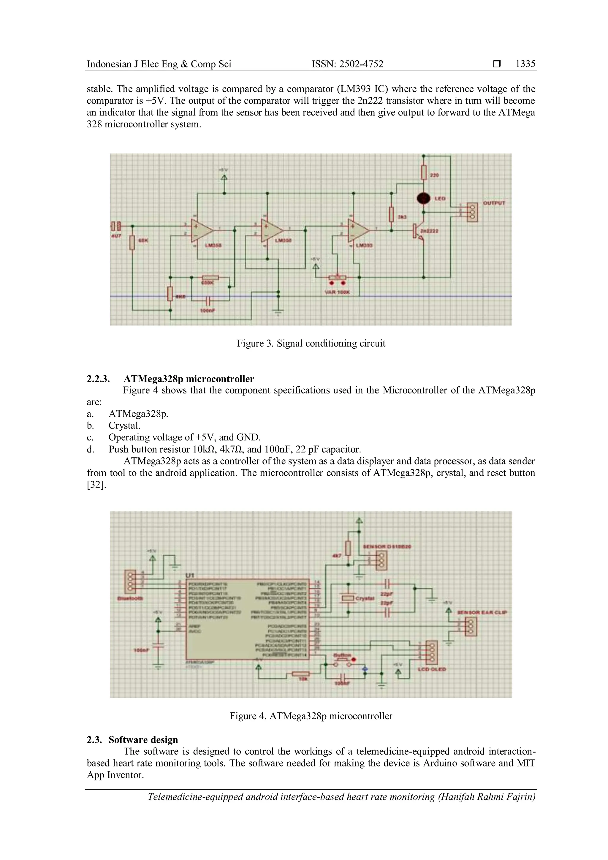 Telemedicine-equipped android interface-based heart rate monitoring | PDF