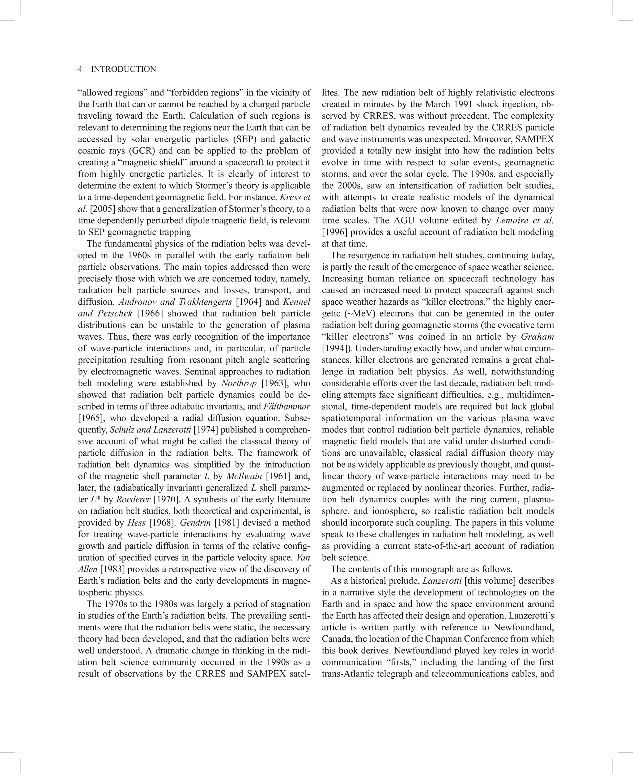 Dynamics Of The Earths Radiation Belts And Inner Magnetosphere | PDF