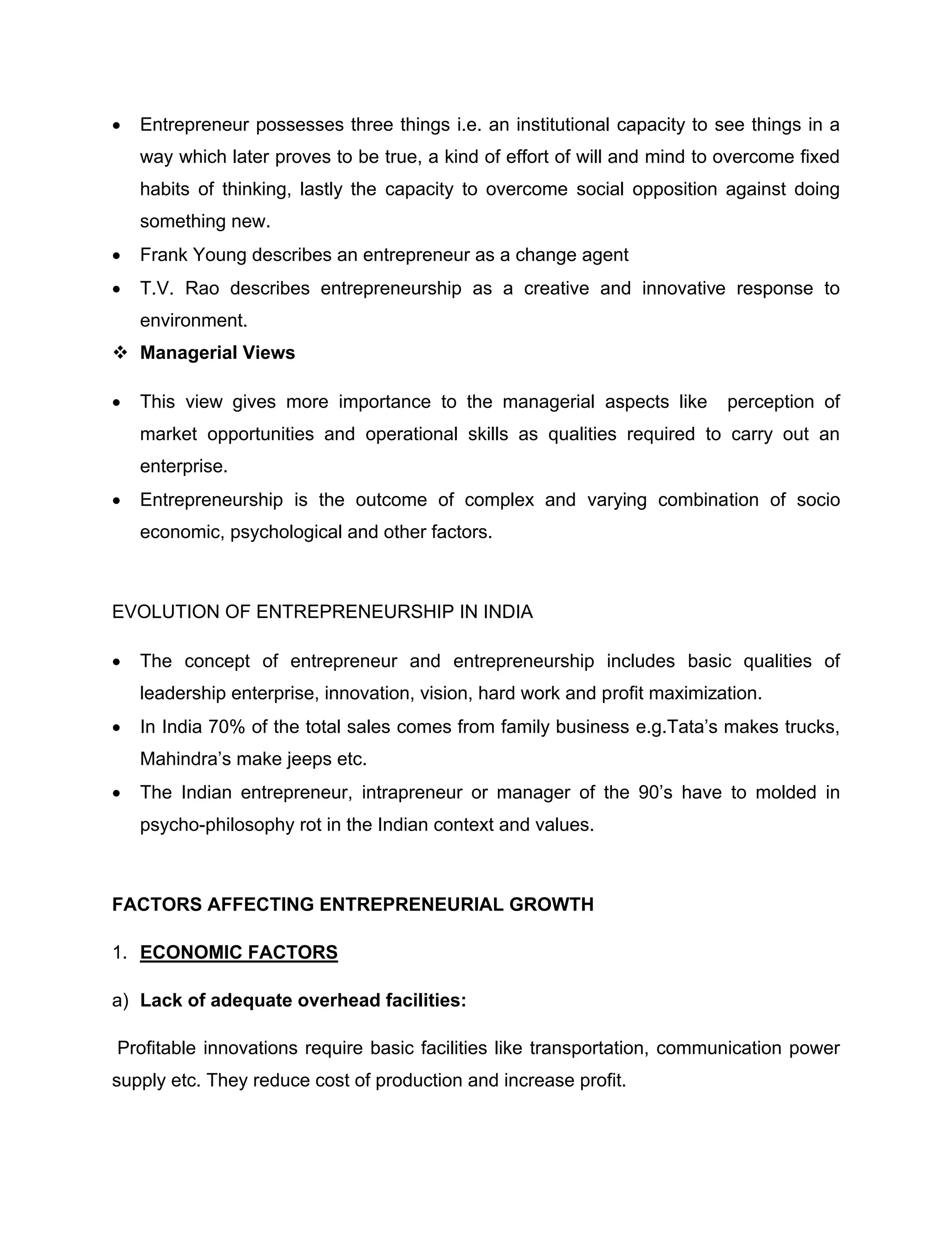 21516826 entrepreneurship-notes | PDF