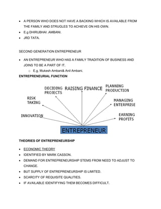 21516826 entrepreneurship-notes | PDF