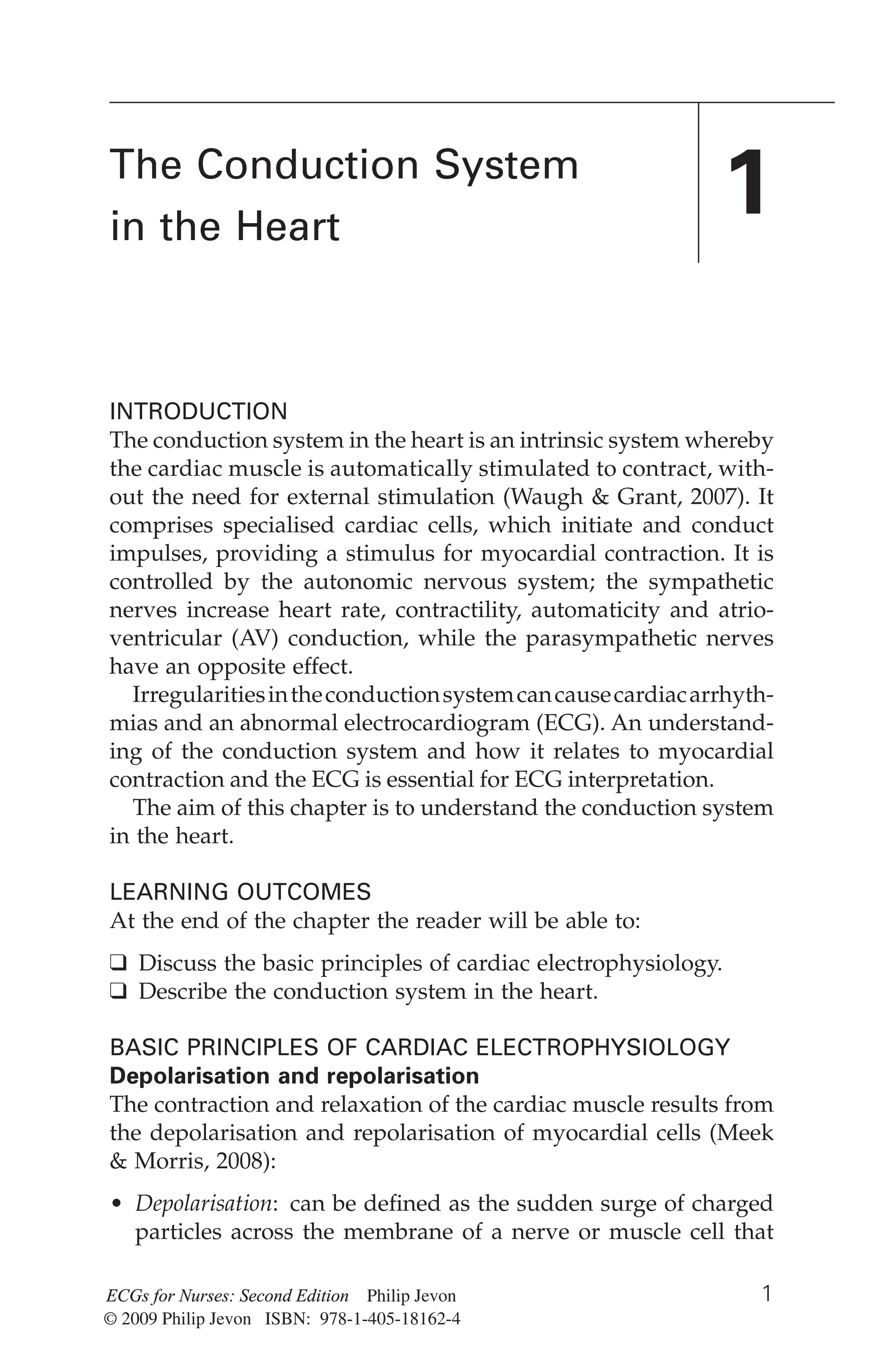 Ecgs For Nurses Second Edition Philip Jevonauth | PDF