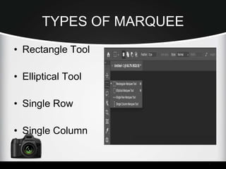 Marquee Tool | PPT