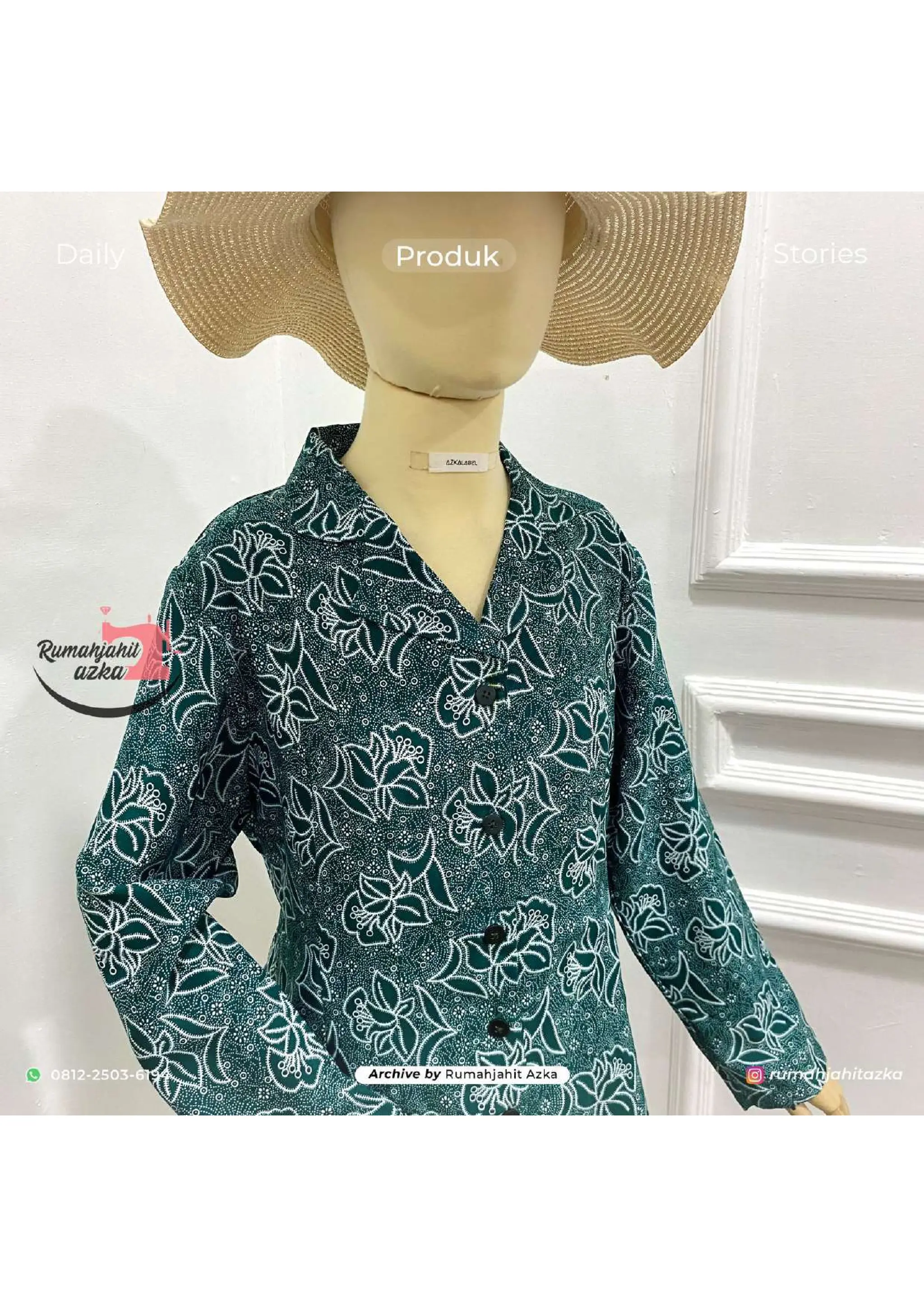 Tempat Jahit Kain Batik by Rumah Jahit Azka | PDF