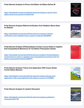Finite Element Analysisaided Seismic Behavior Examination Of Modular Underground Arch Bridge ...