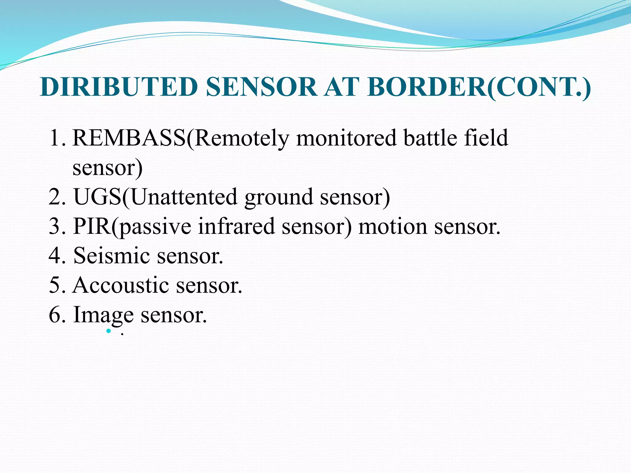 border-security-using-wins | PPTX