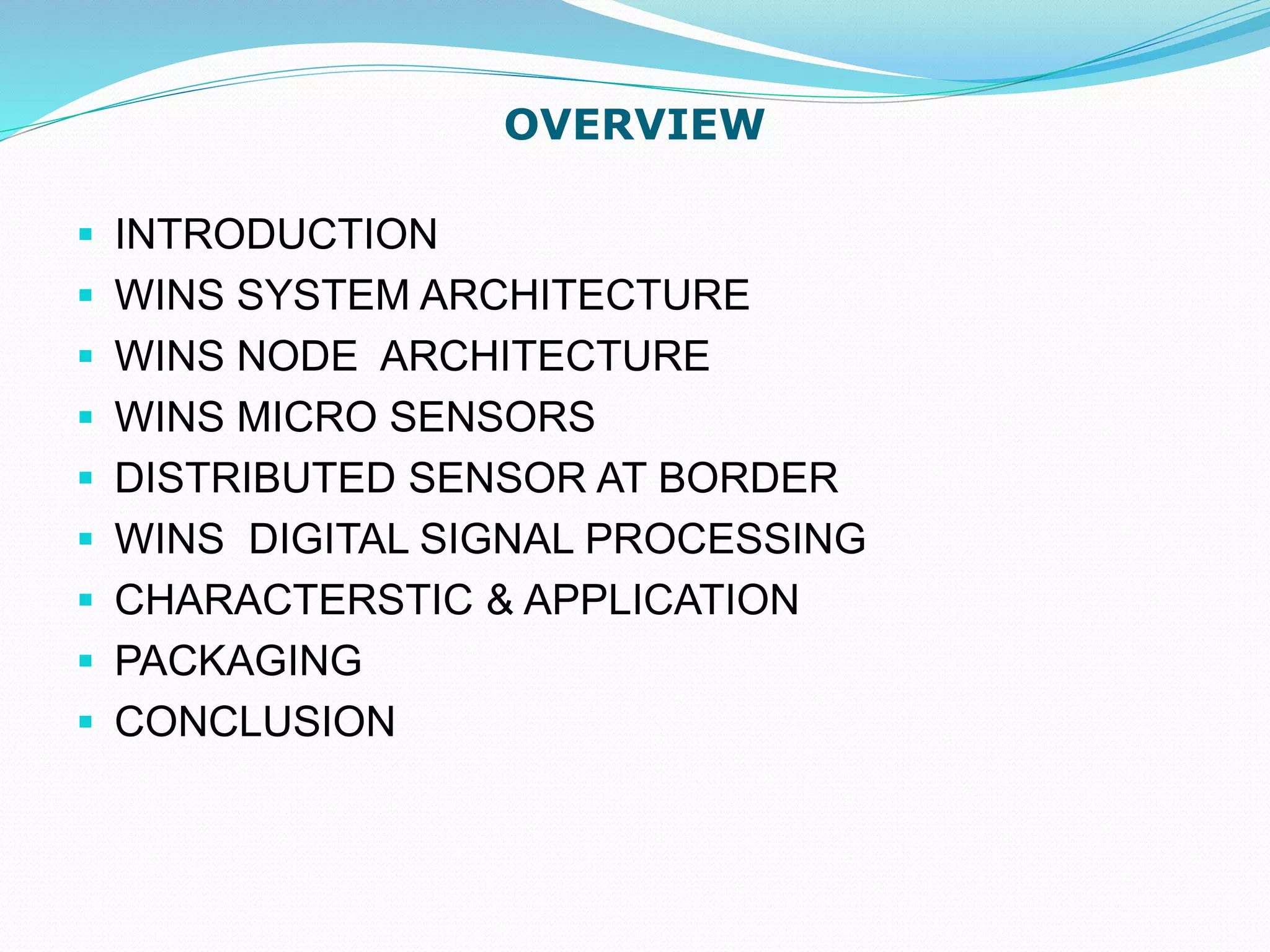 border-security-using-wins | PPTX