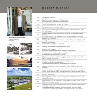 DOLETA Brochure | PDF | Woodworking | Arts and Crafts