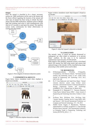 IOT-Based Wild Animal Intrusion Detection System | PDF