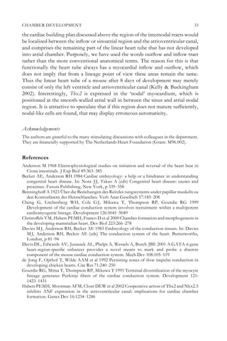 Development Of The Cardiac Conduction System Novartis Foundation ...
