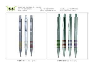 Pen Catalogue _ TooT | PDF