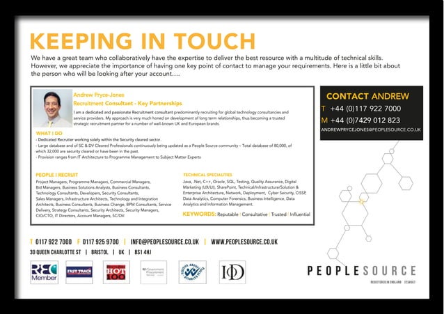 People Source Corporate Brochure - Andrew Pryce Jones - National ...