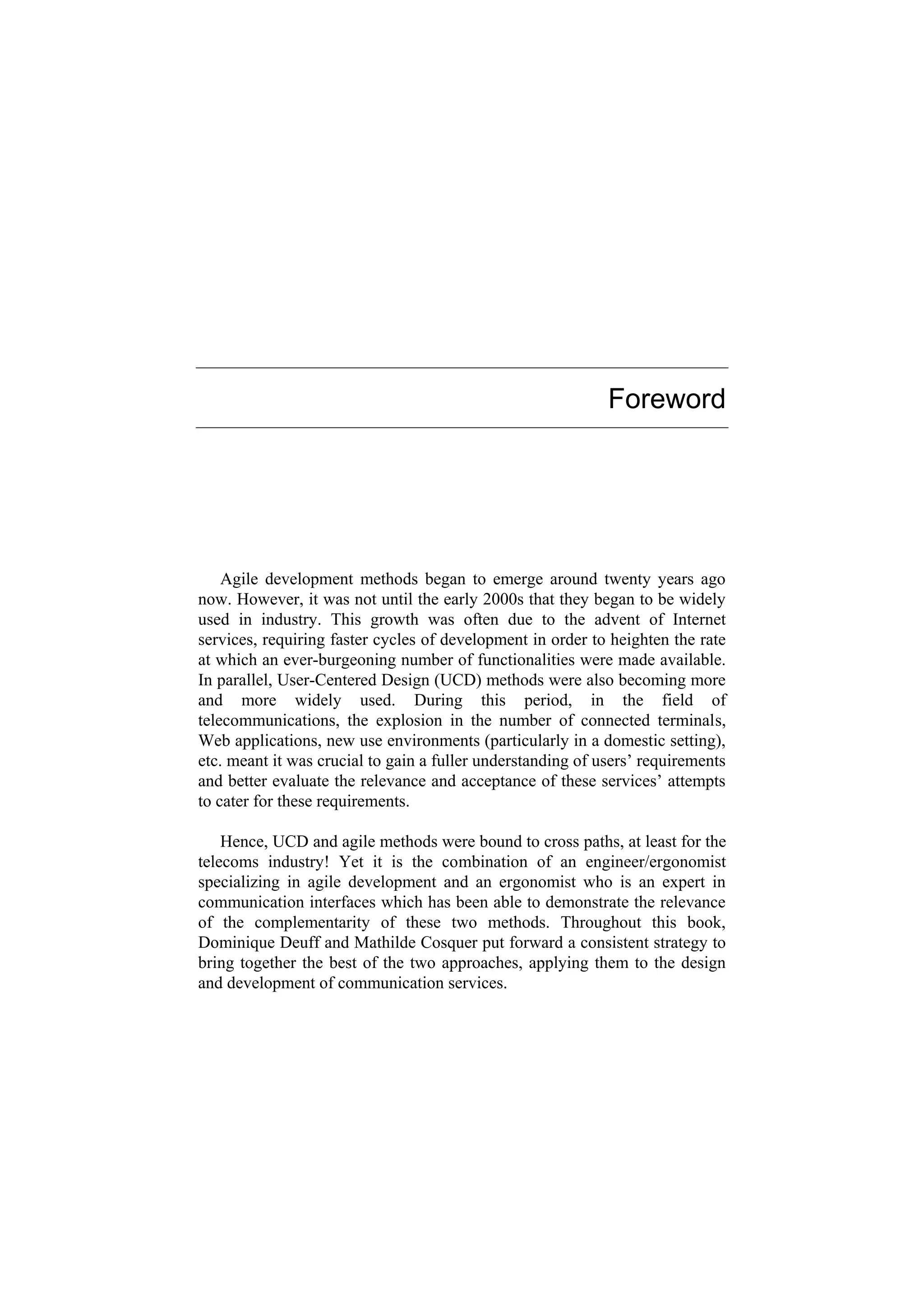Usercentered Agile Method Dominique Deuff Mathilde Cosquerauth | PDF
