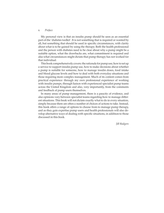 Using Insulin Pumps In Diabetes A Guide For Nurses And Other Health ...