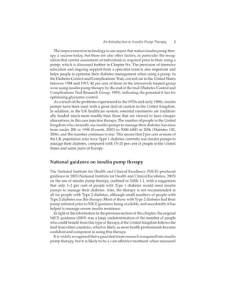 Using Insulin Pumps In Diabetes A Guide For Nurses And Other Health ...