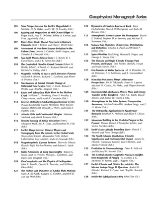 Volcanism And The Earths Atmosphere Alan Robock Clive Oppenheimer | PDF