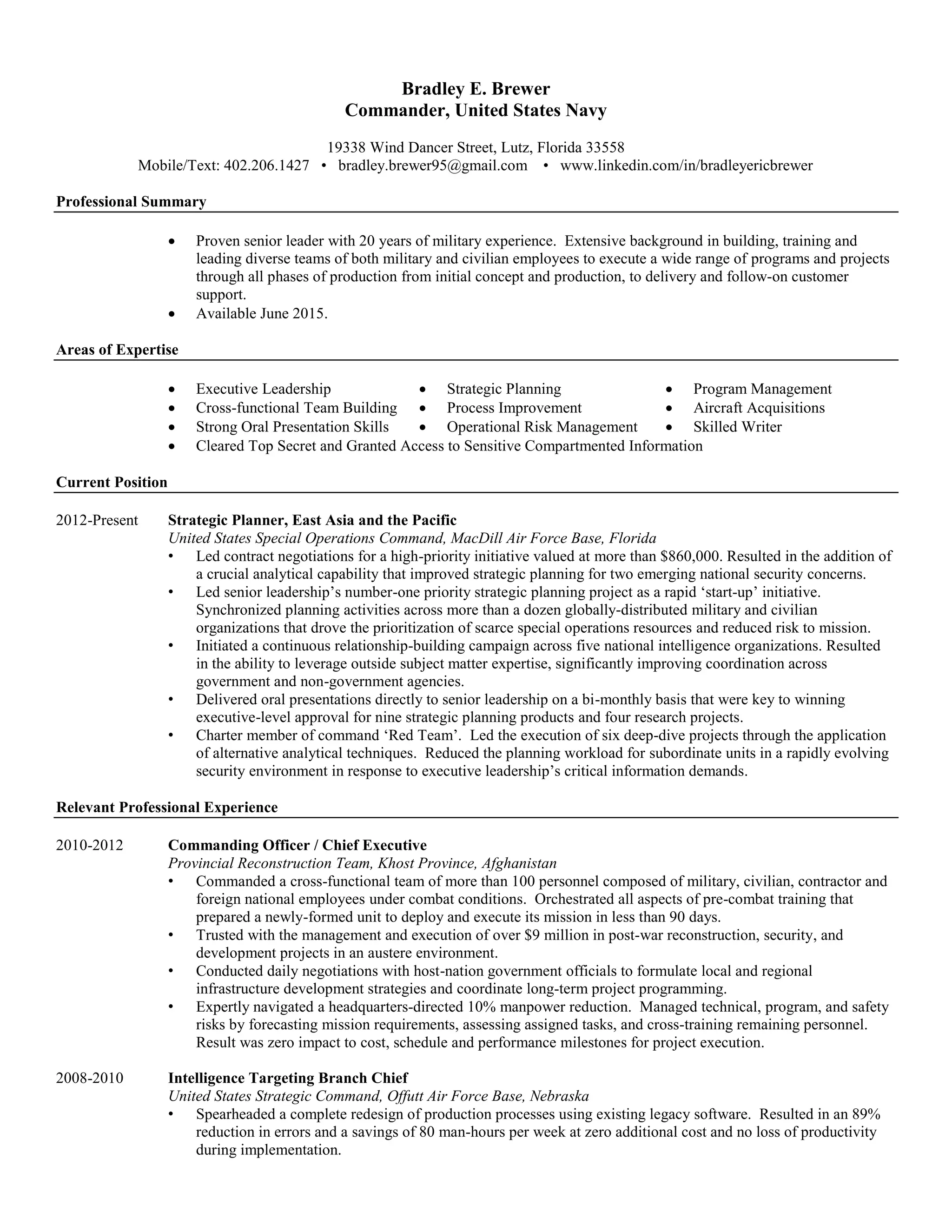 Brewer_Resume | PDF